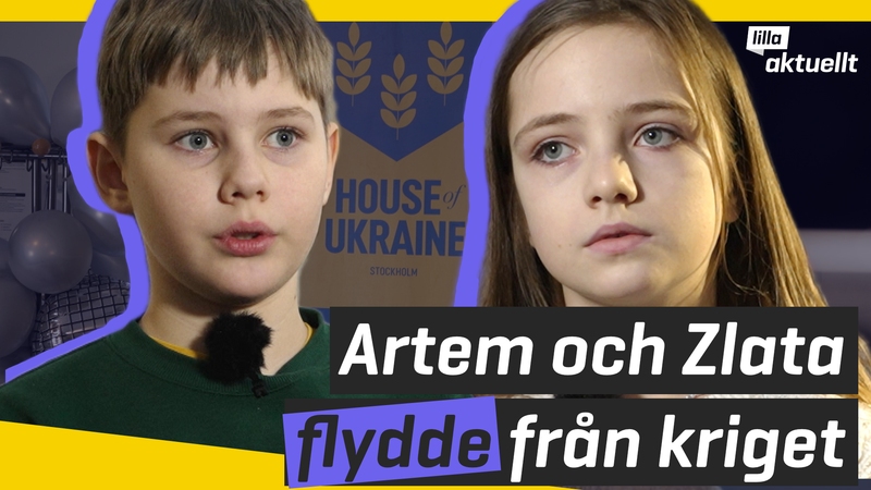 Lilla Aktuellt & Lilla Aktuellt skola - Flydde från Ukraina till ...