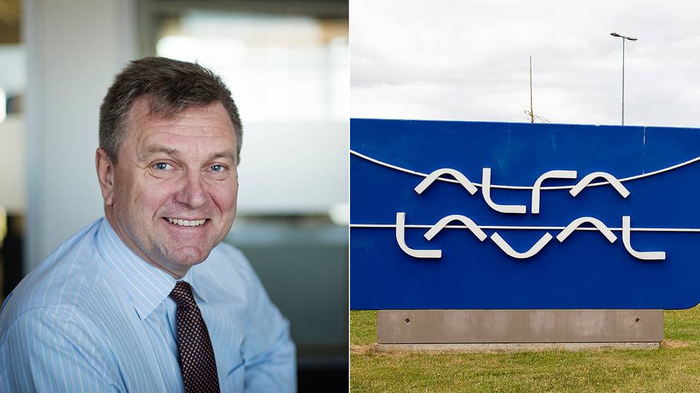 Alfa Lavals vd: ”Mitt jobb att vara lite paranoid” | SVT Nyheter