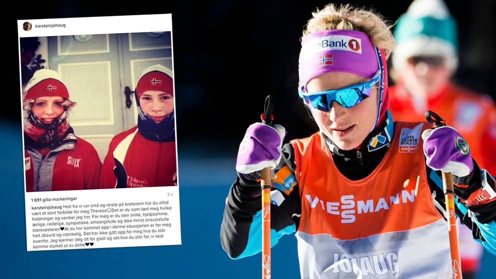 Johaug tränar med sin lillebror | SVT Sport