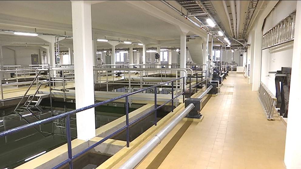 99 år gammalt vattenverk återinvigdes | SVT Nyheter