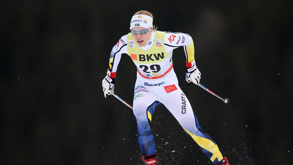 Sensationell sprint av Jonna Sundling | SVT Nyheter