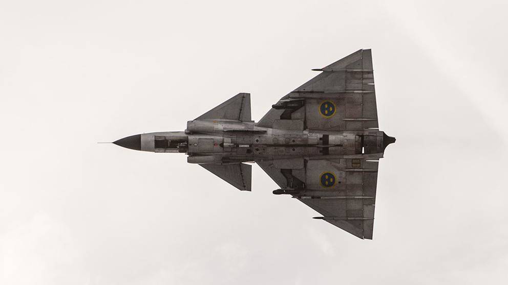 Stridsplanet Viggen firade ett halvt sekel i luften | SVT Nyheter