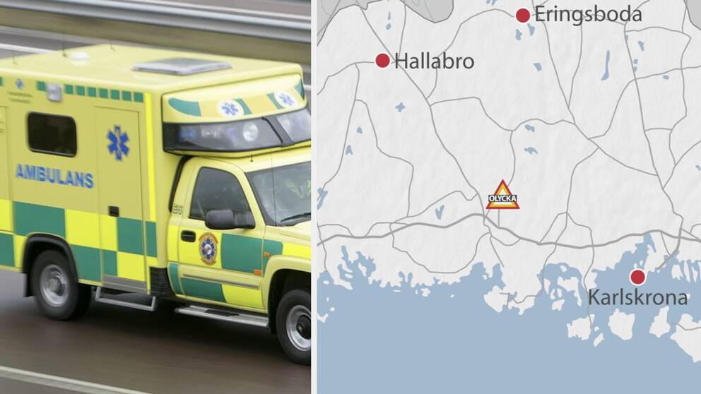 Kvinna Påkörd I Korsning Allvarligt Skadad Svt Nyheter