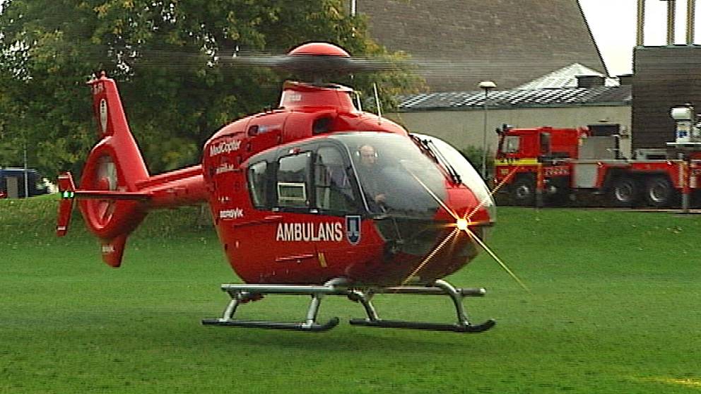 Klart med ambulanshelikopter | SVT Nyheter