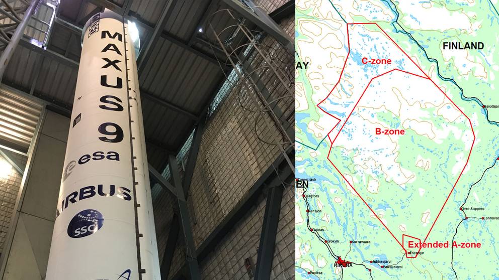 Den som hittar raketen får hittelön | SVT Nyheter