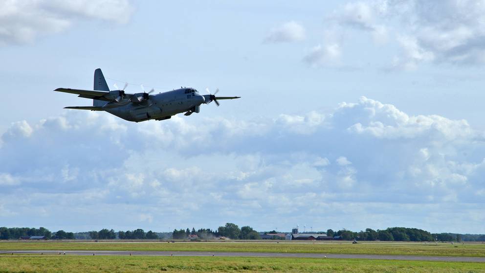 Herculesplan flög julstjärna över Värmland | SVT Nyheter