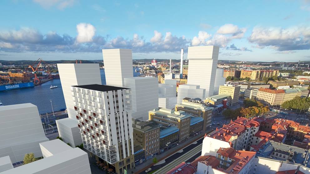 Så blir Göteborgs nya skyline | SVT Nyheter