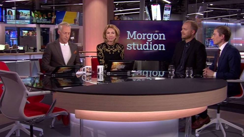 Premiär för Morgonstudion | SVT Nyheter