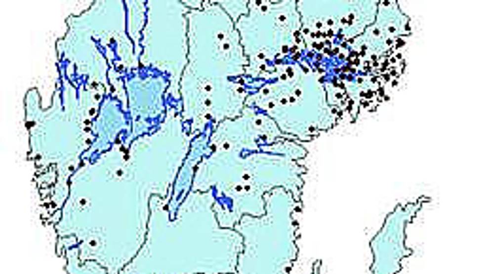 Här är risken att smittas av TBE störst | SVT Nyheter