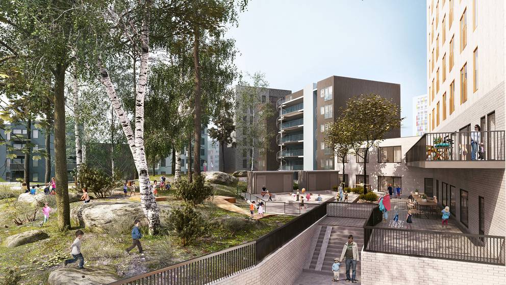 800 nya bostäder i Flemingsberg | SVT Nyheter