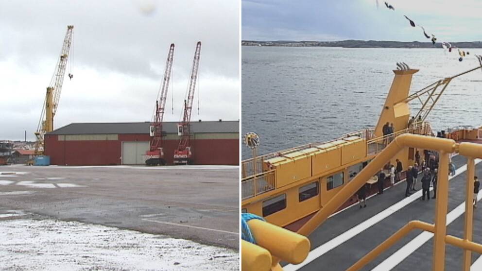 Kineser vill bygga ny hamn i Lysekil | SVT Nyheter Kineser vill bygga ny hamn i Lysekil | SVT Nyheter