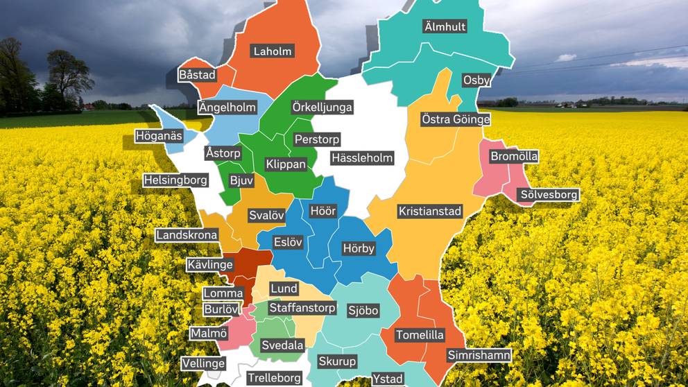 Tankesmedja vill ha färre men större kommuner i Skåne | SVT Nyheter