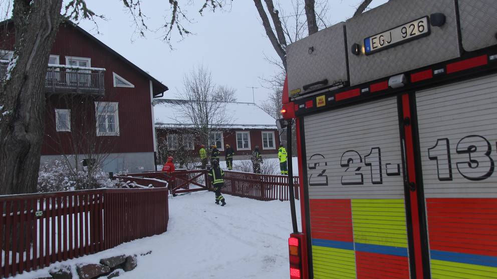 Brand i Funbo skola | SVT Nyheter