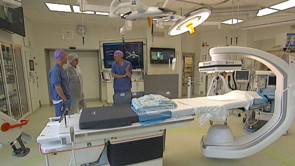 Ny avancerad operationssal i Falun har redan räddat liv | SVT Nyheter