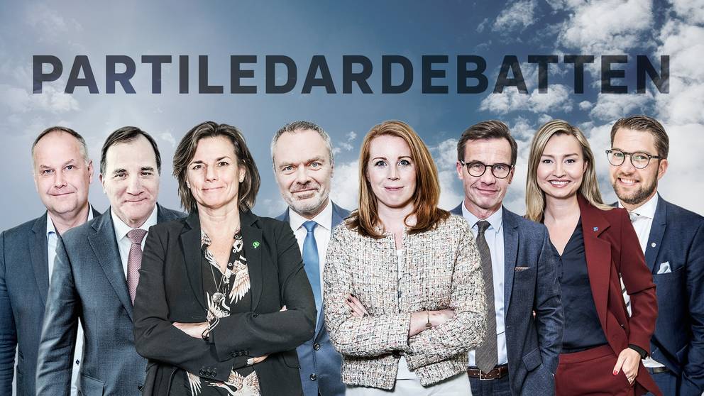 Så är partiledarna som debattörer | SVT Nyheter