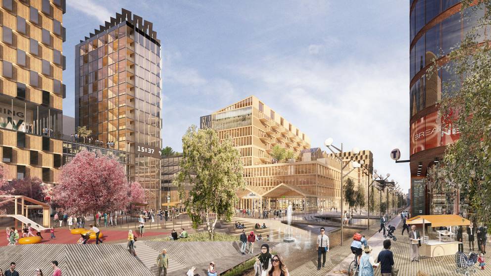 Sundbyberg vill göra Enköpingsvägen till ny stadsdel | SVT Nyheter