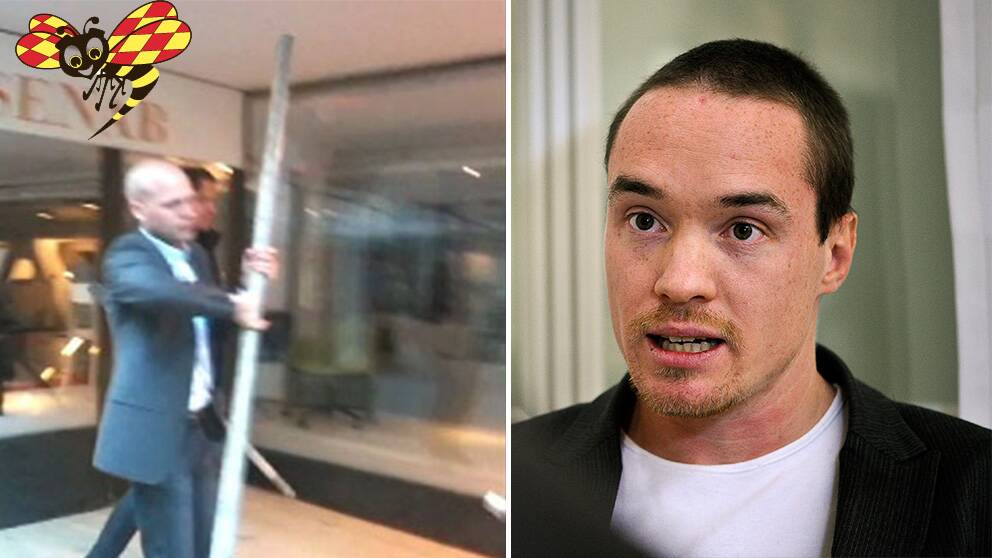 SD-politikern Kent Ekeroth och SVT i tvist om ”järnrörsfilmen” | SVT ... SD-politikern Kent Ekeroth och SVT i tvist om ”järnrörsfilmen” | SVT ...