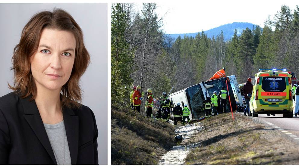 Haverikommissionen inte nöjd med regeringens alla åtgärder efter bussolyckan | SVT Nyheter