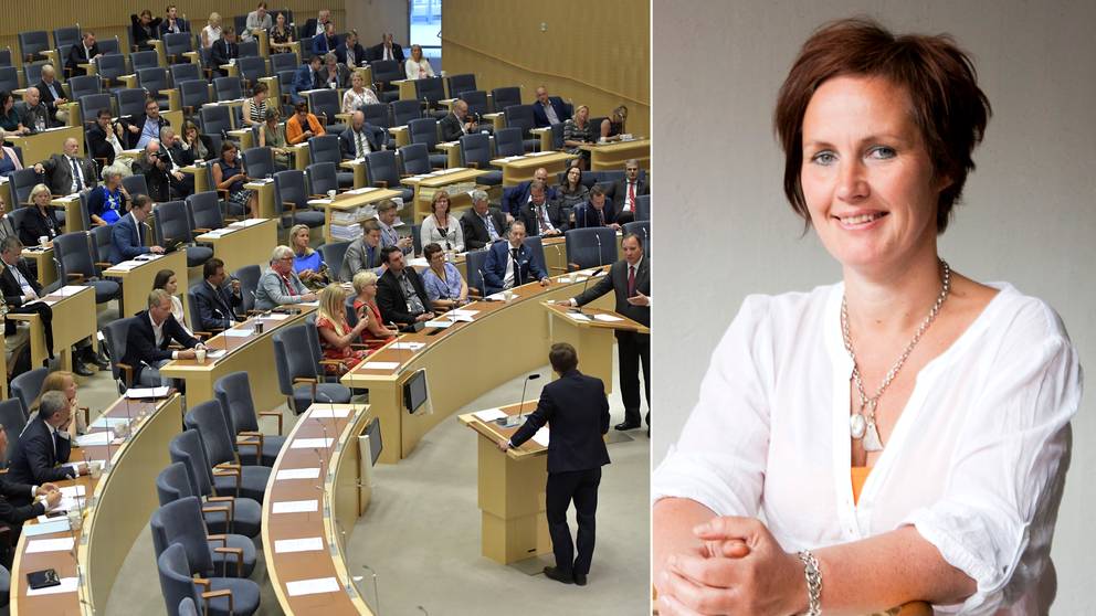 Juno Blom (L) tar klivet in i riksdagen | SVT Nyheter