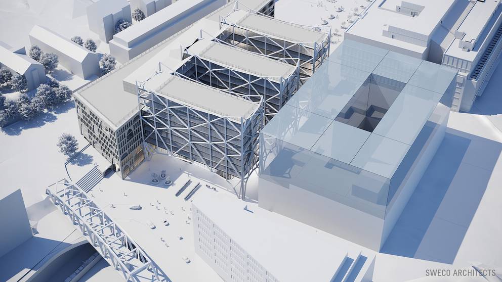 Så kan nya resecentrum i Sundbyberg bli | SVT Nyheter