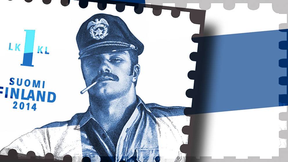 Suomen posti tuo paljaat pakarat postimerkkeihin | SVT Nyheter