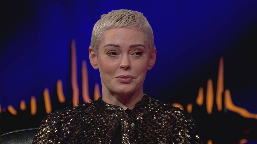 Rose McGowan gästar Skavlan – berättar om uppväxten i sekten Children ...