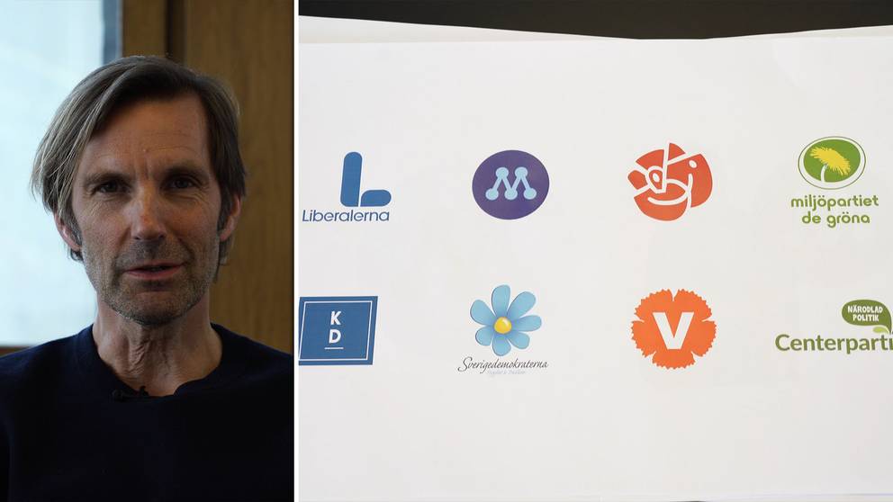 Partiernas logotyper – formgivaren dömer | SVT Nyheter