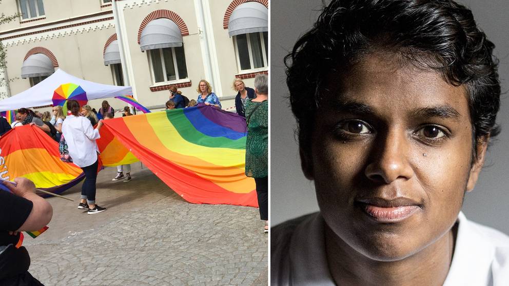 Loui Sand inviger Prideveckan | SVT Nyheter