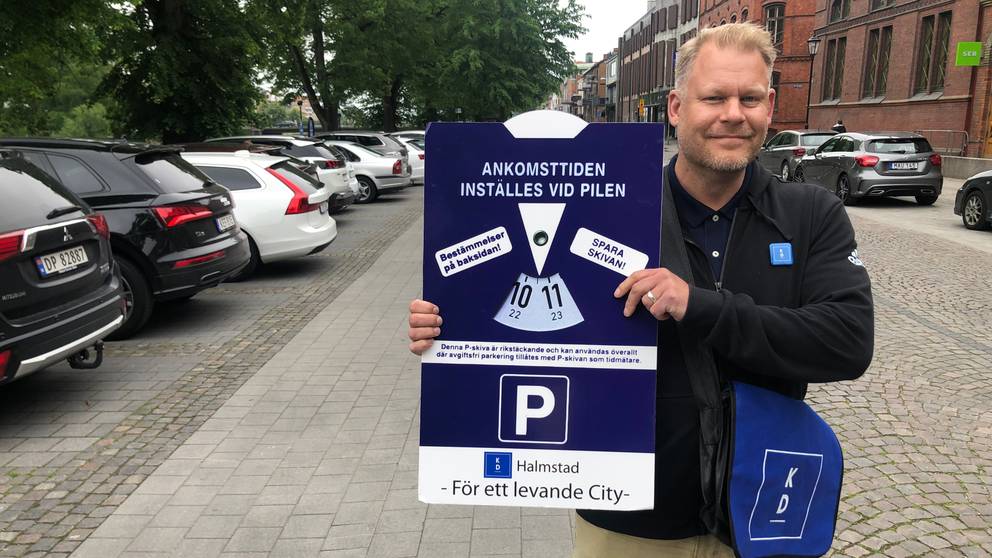 Kristdemokraternas drag: Vill införa p-skiva i centrala Halmstad | SVT ...