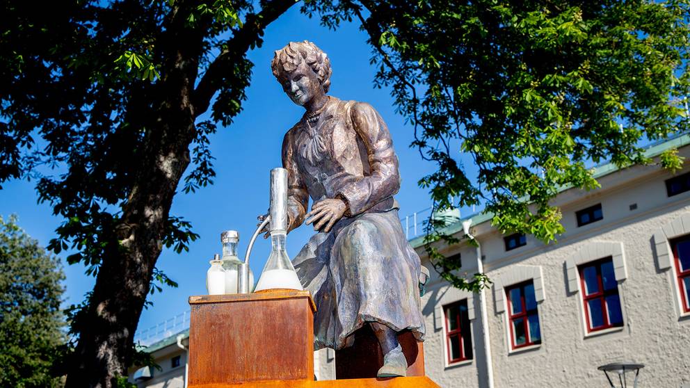 Historisk kvinnlig ingenjör – Göteborgs senaste staty | SVT Nyheter