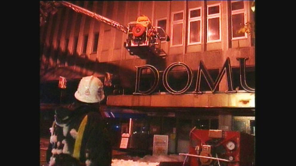 20 år sedan Domus brann | SVT Nyheter