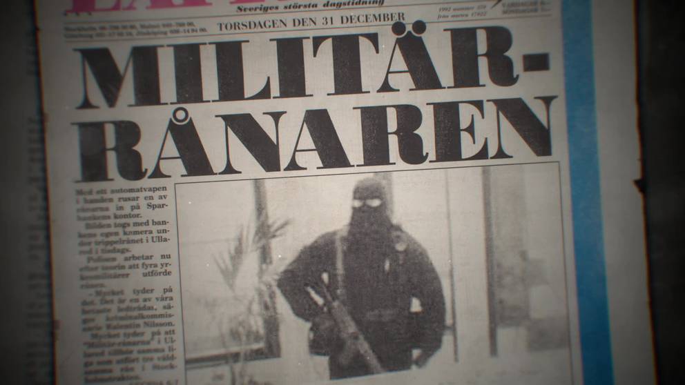 SVT sänder serie om Militärligan – tar upp trippelrånet i Ullared | SVT ...