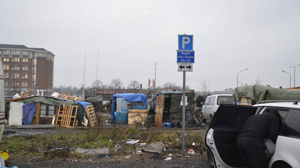 Migrantlägret i Malmö – detta har hänt | SVT Nyheter