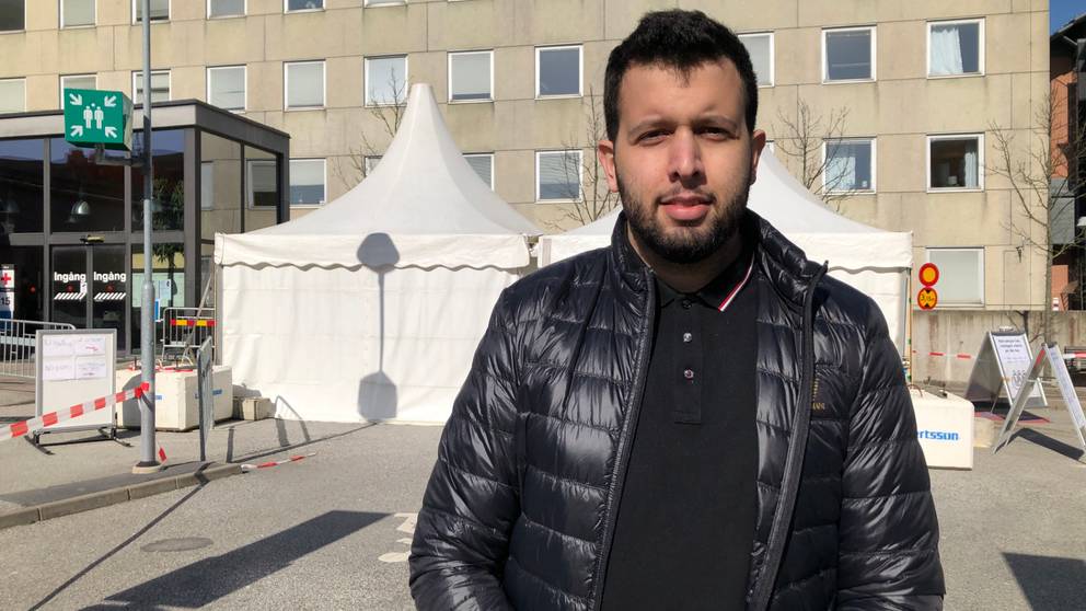 Läkarstudenter stöttar upp i coronakrisen: ”Viktigt för mig” | SVT Nyheter