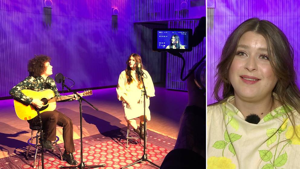 Linnea Henriksson sjunger för Halmstadborna på valborg | SVT Nyheter