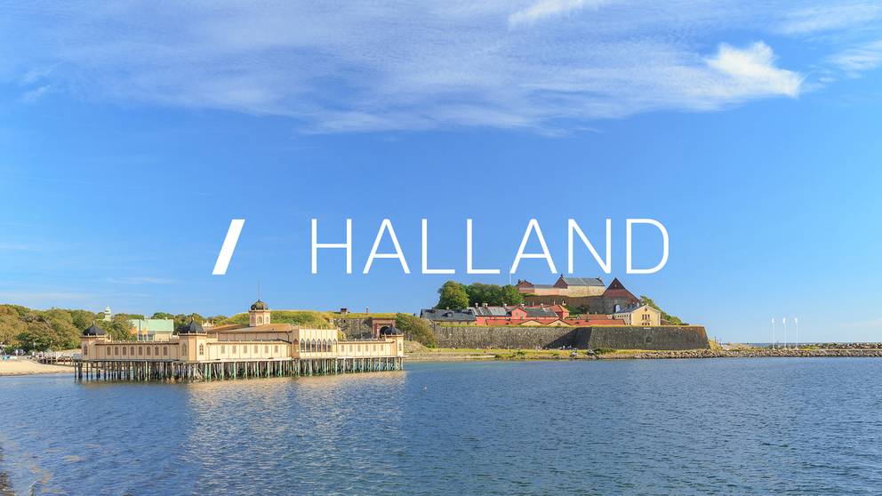 MC i singelolycka utanför Halmstad – en förd till sjukhus | SVT Nyheter
