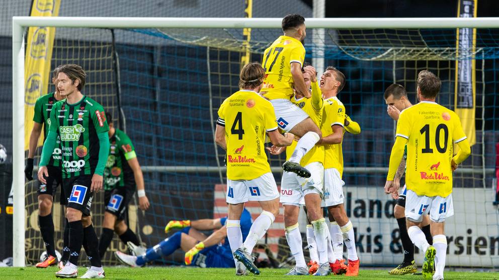 Falkenberg tog viktig seger i derbyt | SVT Sport