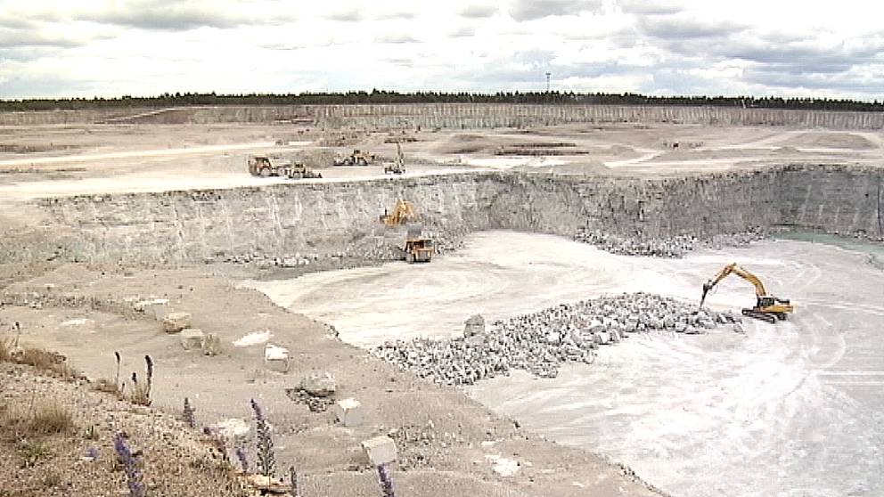 Nu får Region Gotland använda vatten från Nordkalks kalkbrott | SVT Nyheter