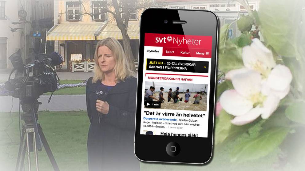 Håll dig uppdaterad med vår app | SVT Nyheter