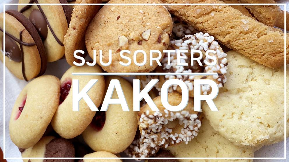 Alla recept från Sju sorters kakor | SVT recept
