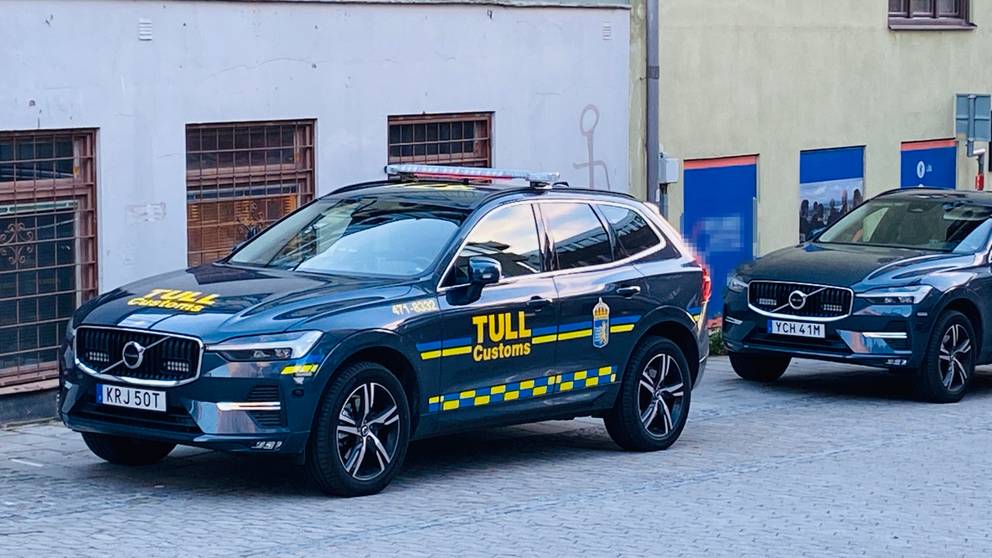 Polis och tull gjorde insats i Härnösand | SVT Nyheter