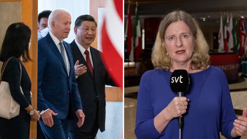 SVT:s reporter om mötet mellan USA och Kina: Tydliga röda linjer | SVT Nyheter