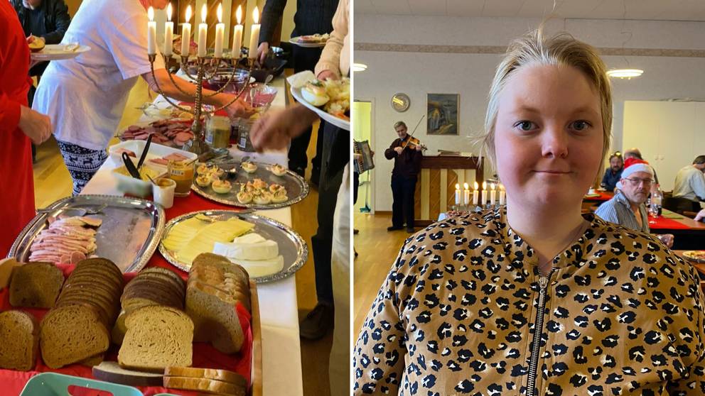 Här får ensamma fira jul i gemenskap i Kallinge | SVT Nyheter