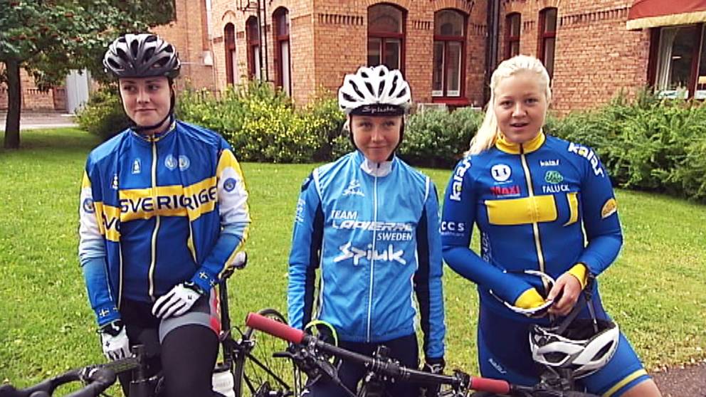 Bra och dåligt för dalatjejerna i cykel-VM | SVT Nyheter