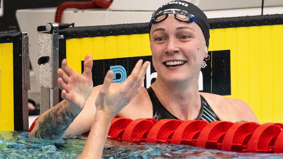 Sarah Sjöström med världsårsbästa i Swim Open | SVT Sport