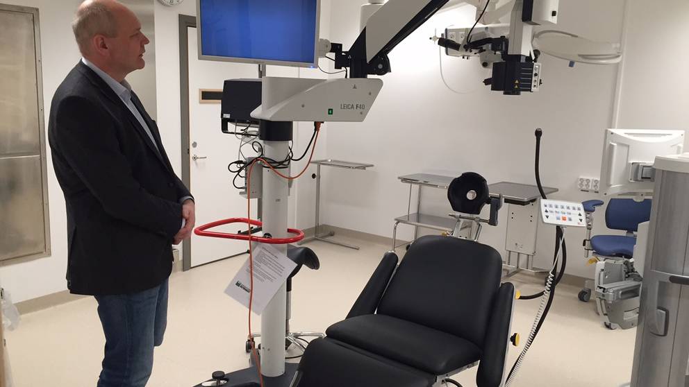 Ny operationssal ska hjälpa starr-patienter | SVT Nyheter