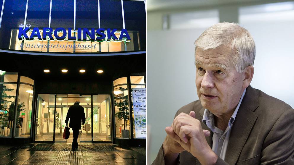 Han ska granska Karolinska sjukhuset | SVT Nyheter