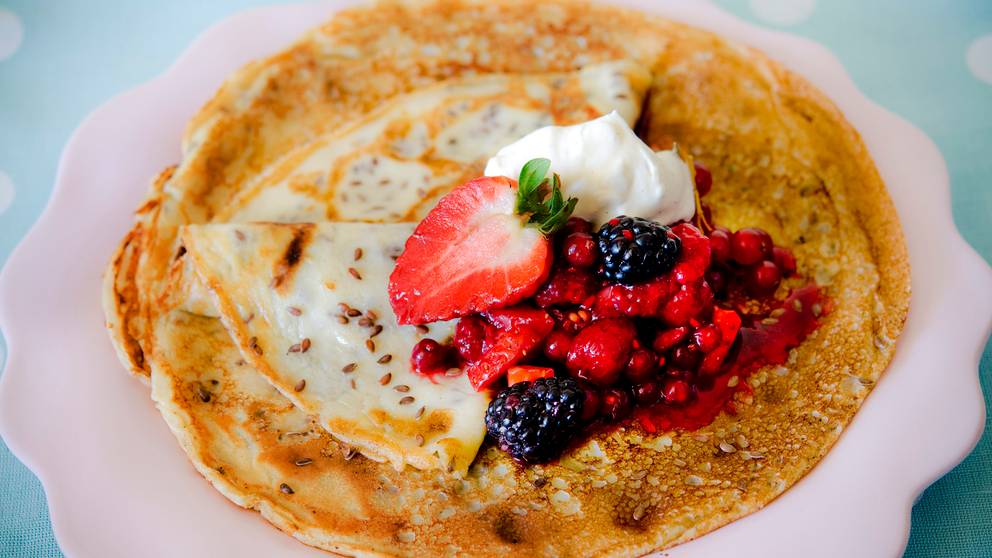 Pannkaka eller plättar – nu kartläggs det | SVT Nyheter