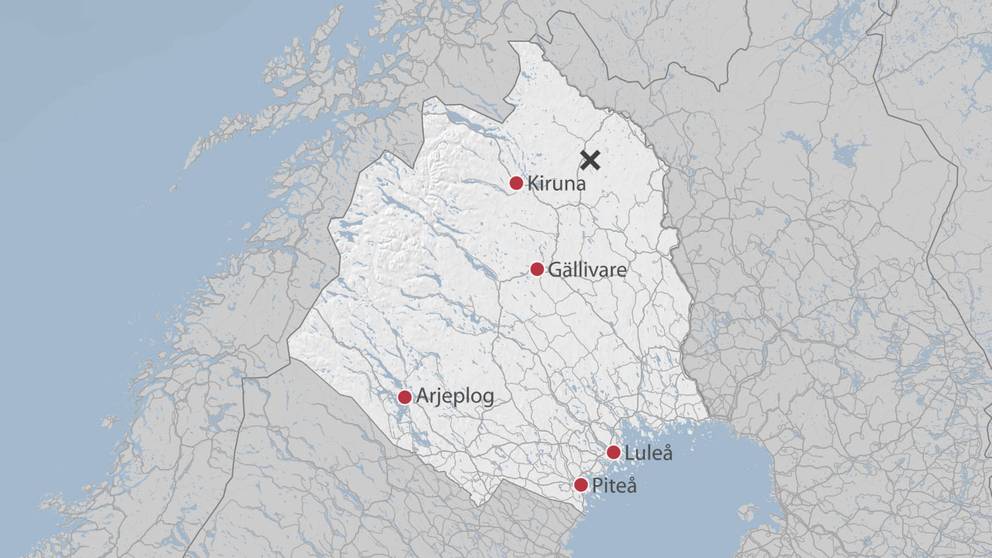 Misstänkt mord i Kiruna | SVT Nyheter