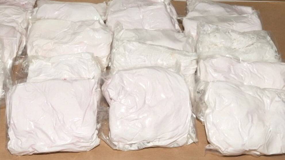 Rekordbeslaget: 150 kilo amfetamin | SVT Nyheter Rekordbeslaget: 150 kilo amfetamin | SVT Nyheter